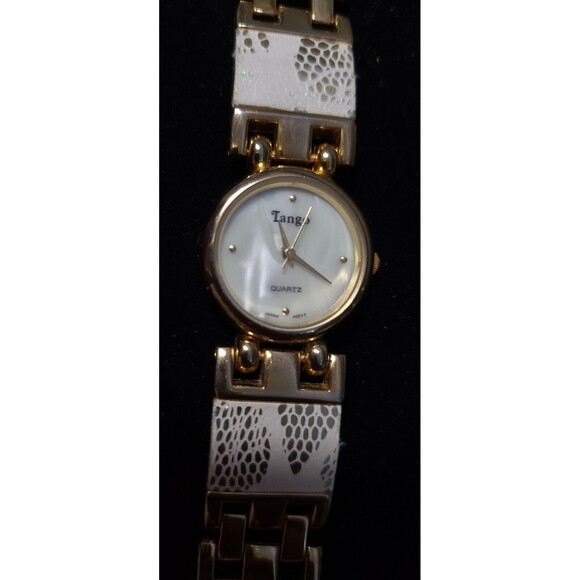 Tango | Jewelry | Vintage Tango Quartz Japan Mozt Watch Mother Of Pearl ...